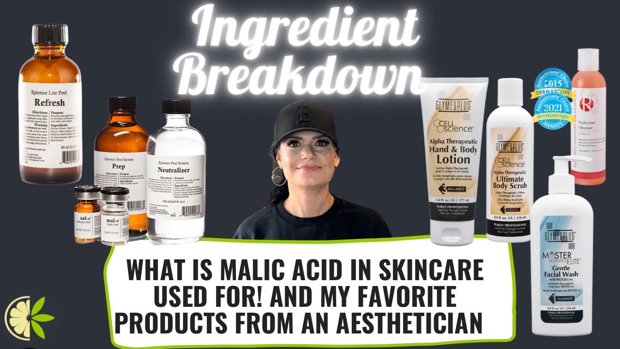 Ingredient Breakdown- AHA Malic Acid! What is it, how does it work and ...