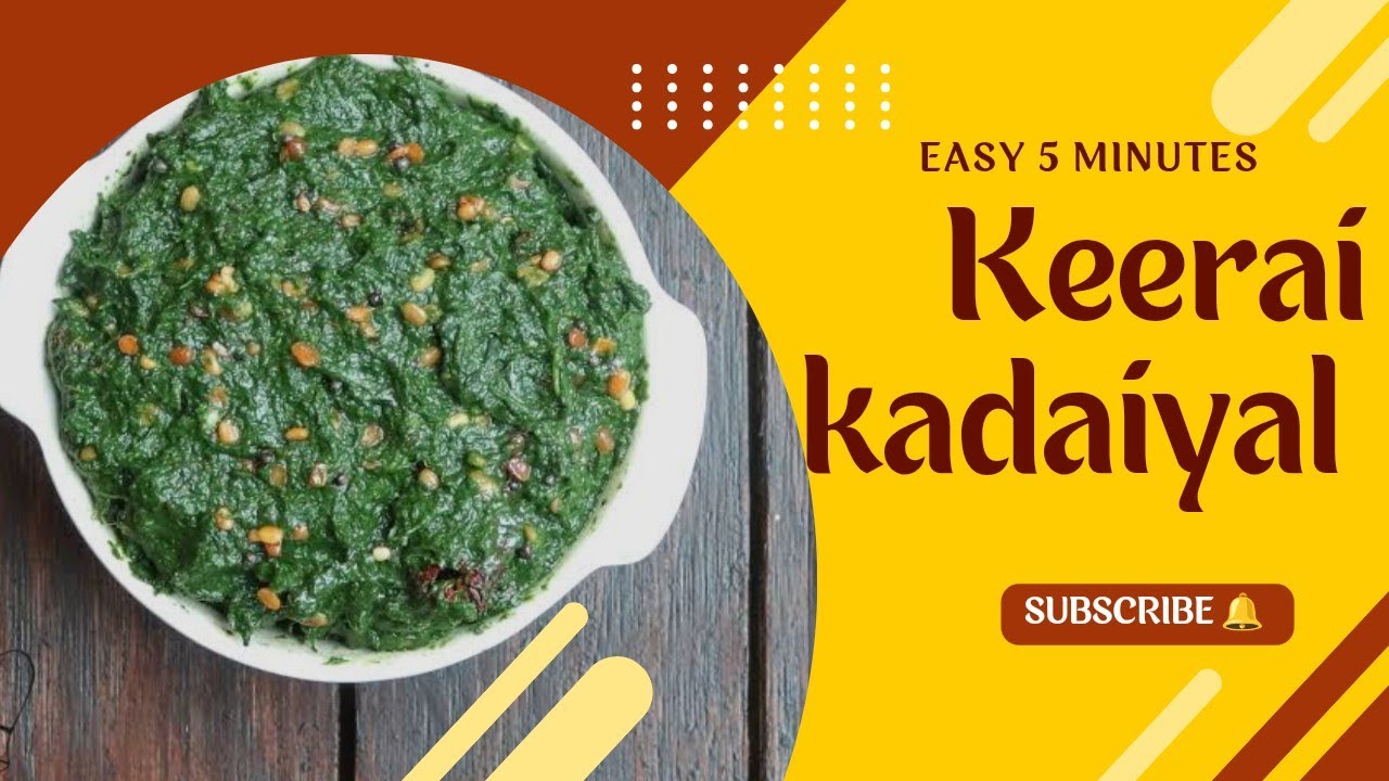 Pannai Keerai kadaiyal in tamil| Lunch recipe| MixMedia | spinach curry ...