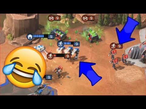 Epic Jump Jet Trooper Rush Fail?! | CnC Rivals - YouTube