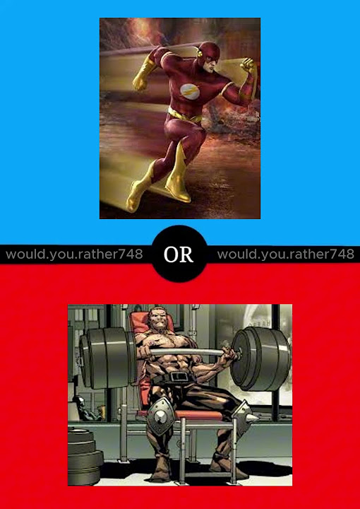 Would You Rather – Superpower Edition - YouTube