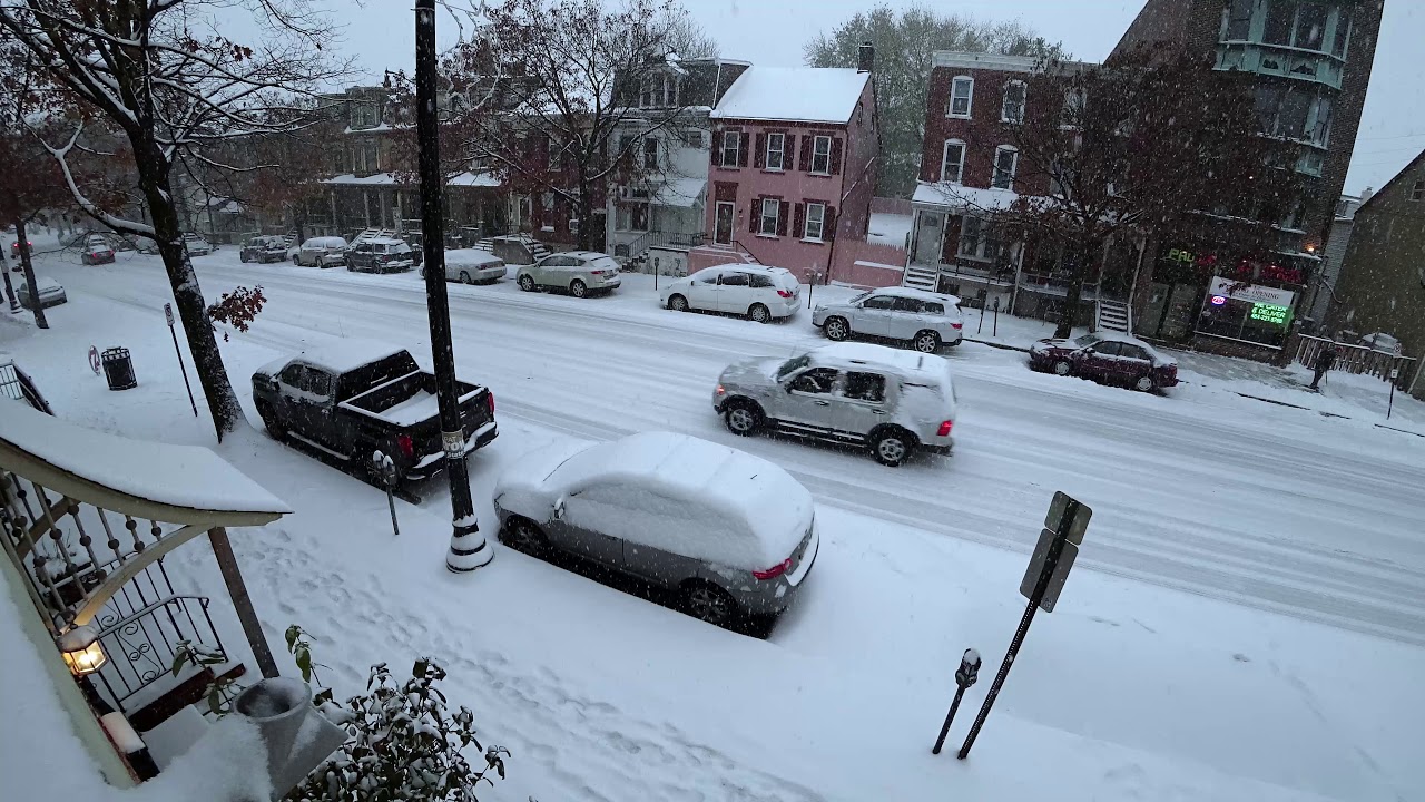 Nov. 15th, 2018 - Snow Timelapse - YouTube