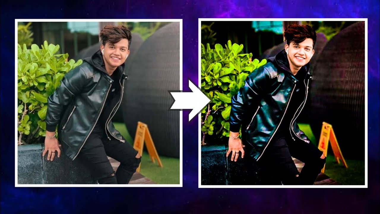How to edit photo with lightroom [ without preset ] - YouTube