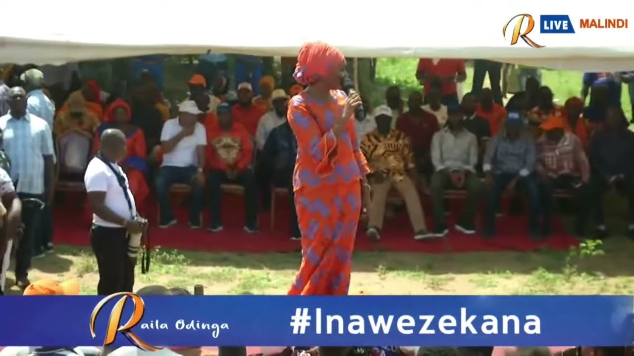 DAWA YA AISHA JUMWA NA GOVERNOR KINGI!! LISTEN TO AMINA MNYAZI ROARING ...