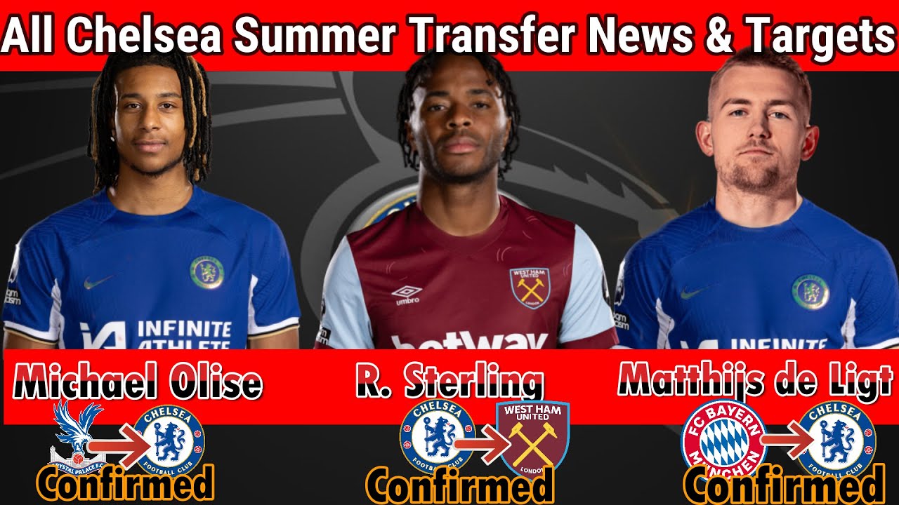 See ALL CHELSEA Confirmed Latest TRANSFER News & Rumors |Transfer ...
