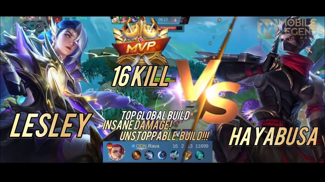 The Best Lesley Build for Maximum Damage! - YouTube