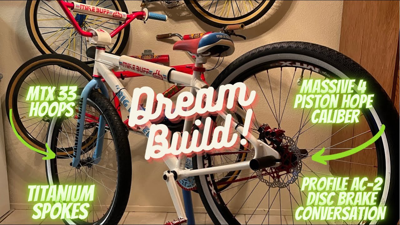 DREAM BUILD BIG BMX - Se Bikes 29” Mike Buff - YouTube