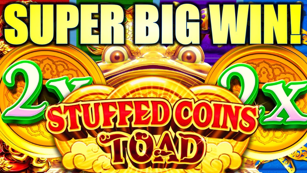 ★SUPER BIG WIN!★ TOAD SAVED THE DAY! 🐸 STUFFED COINS TOAD Slot Machine ...