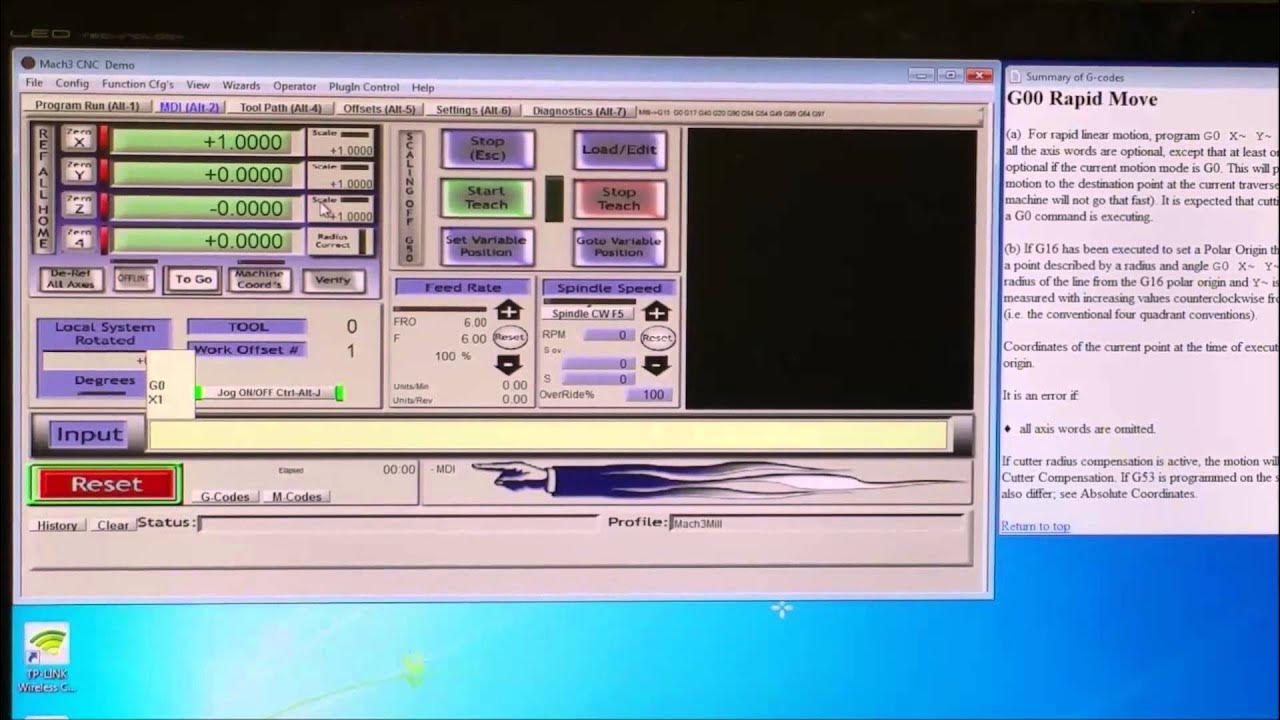 Learning G-Code Part 1 - G0 - YouTube