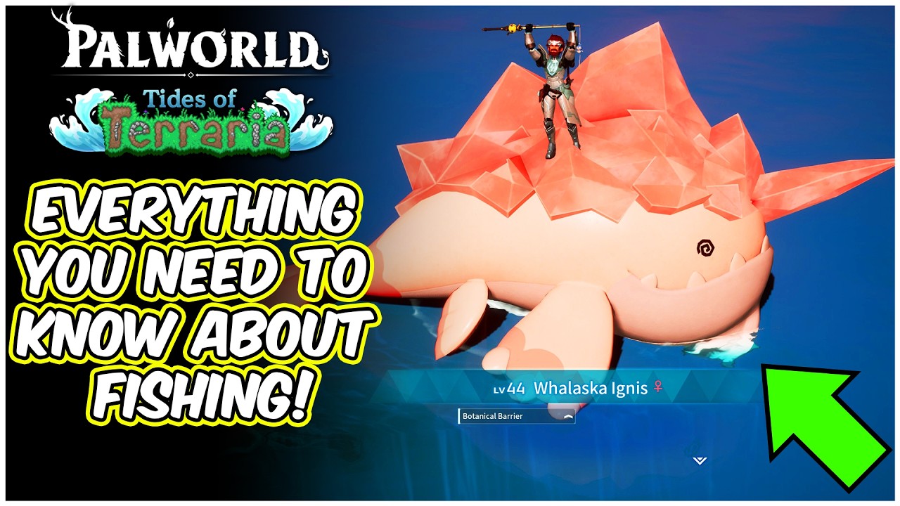 Everything You Need To Know About Fishing And Salvaging In Palworld ...