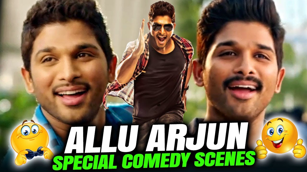 Allu Arjun South Special All Comedy Scenes | Allu Arjun Comedy Scenes In Hindi | Allu Arjun ...