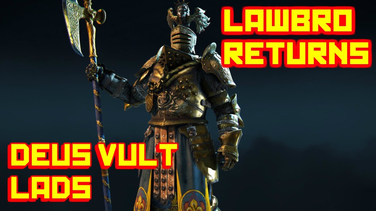 For Honor: Lawbringer Gameplay 144 Gear Score [Lawbro Revisited] - YouTube