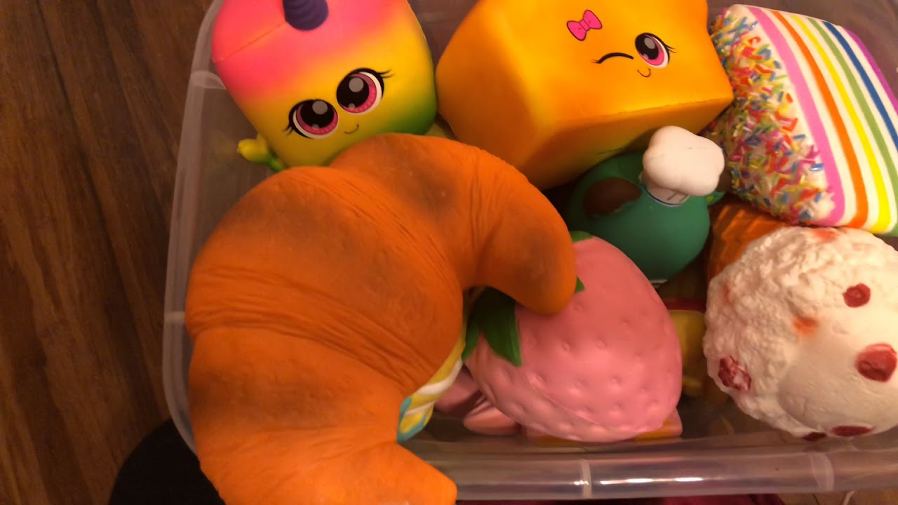 Favorite squishy’s collection part one - YouTube