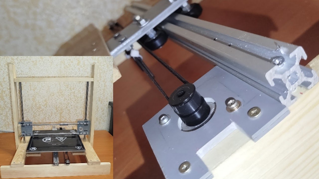Diy you own 3d printer / part 1: X and y axis. - YouTube