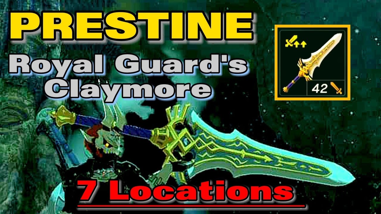 TOTK Prestine Royal Guard Claymore Spawn Locations - YouTube