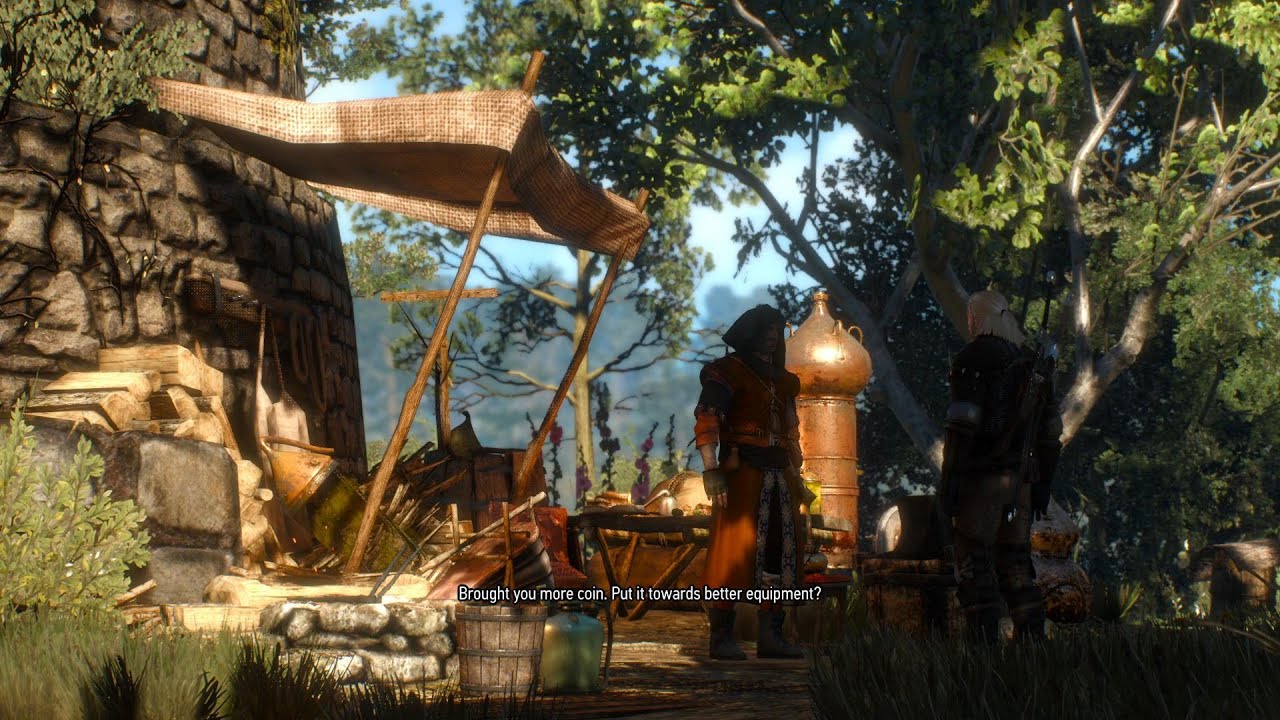 The Witcher 3 🐺 Enchanting : Quality has its price Quest #thewitcher3 # ...