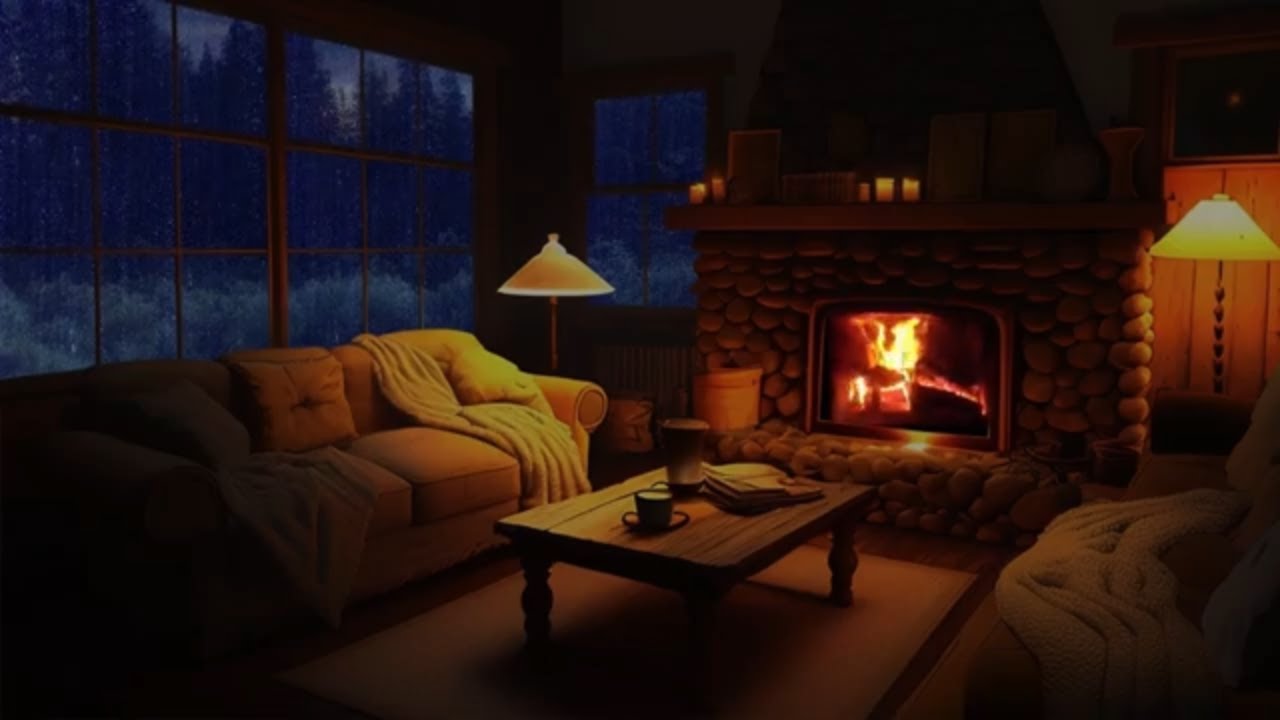 Cozy Fireplace Ambiance: Crackling Fire Sounds for Ultimate Relaxation ...