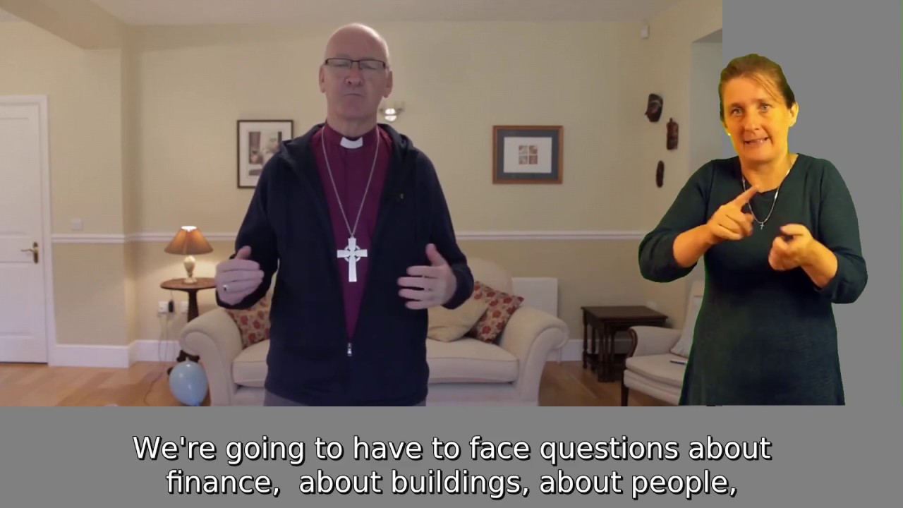 The Bishop's message to the Parishes with Sign Language interpreter and ...