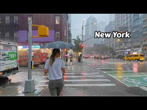 What's It Like Walking In New York City In The Rain
