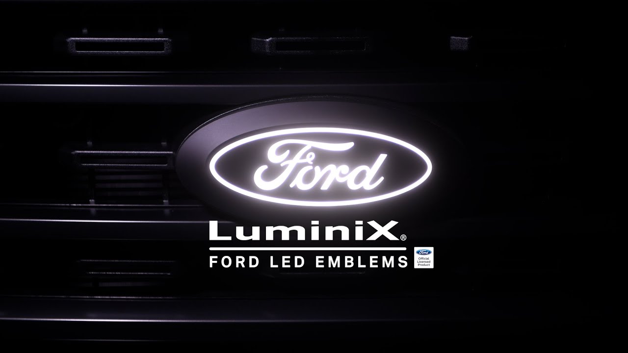 Illuminate your Ford! - Putco Luminix Ford LED Emblems! - YouTube