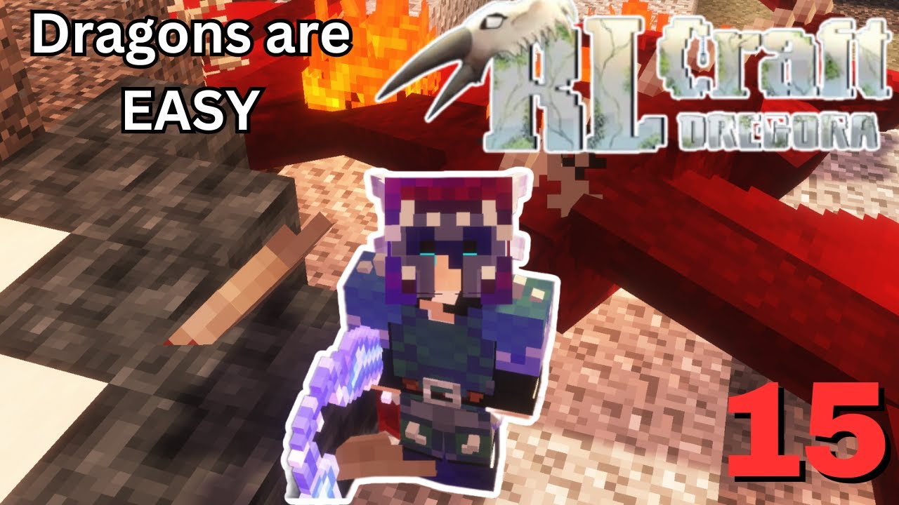 Minecraft: RLCraft Dregora Ep. 15; EASIEST DRAGONS EVER - YouTube