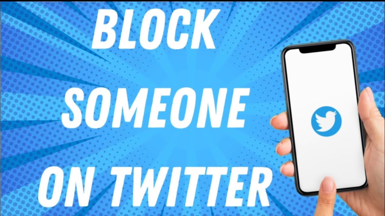 How To Block Someone On Twitter - YouTube