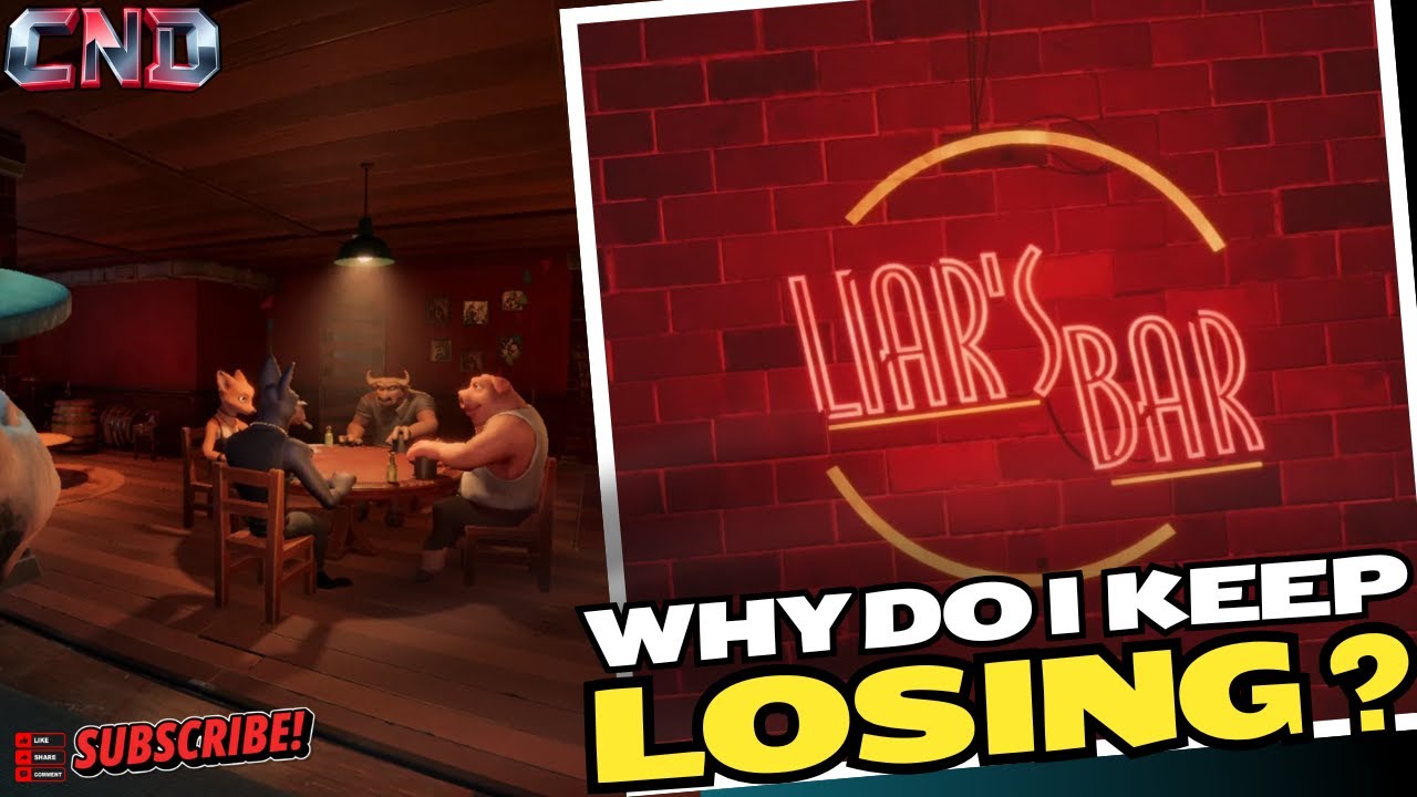 Why do i never win at this game? Liar's Bar - YouTube