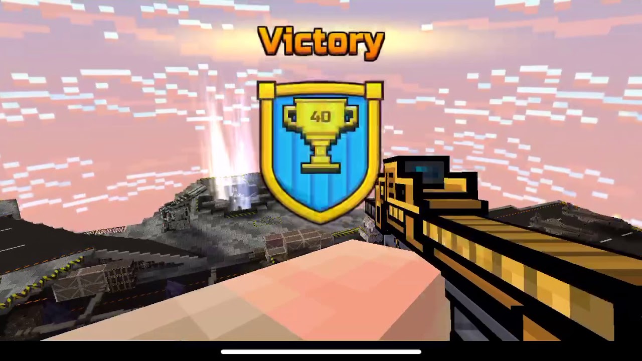 Pixel gun 3D gameplay Rapid Fire Rifle review - YouTube