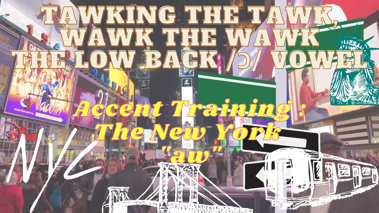 "Aww" - New York City Accent and Language Learning for Beginners - YouTube