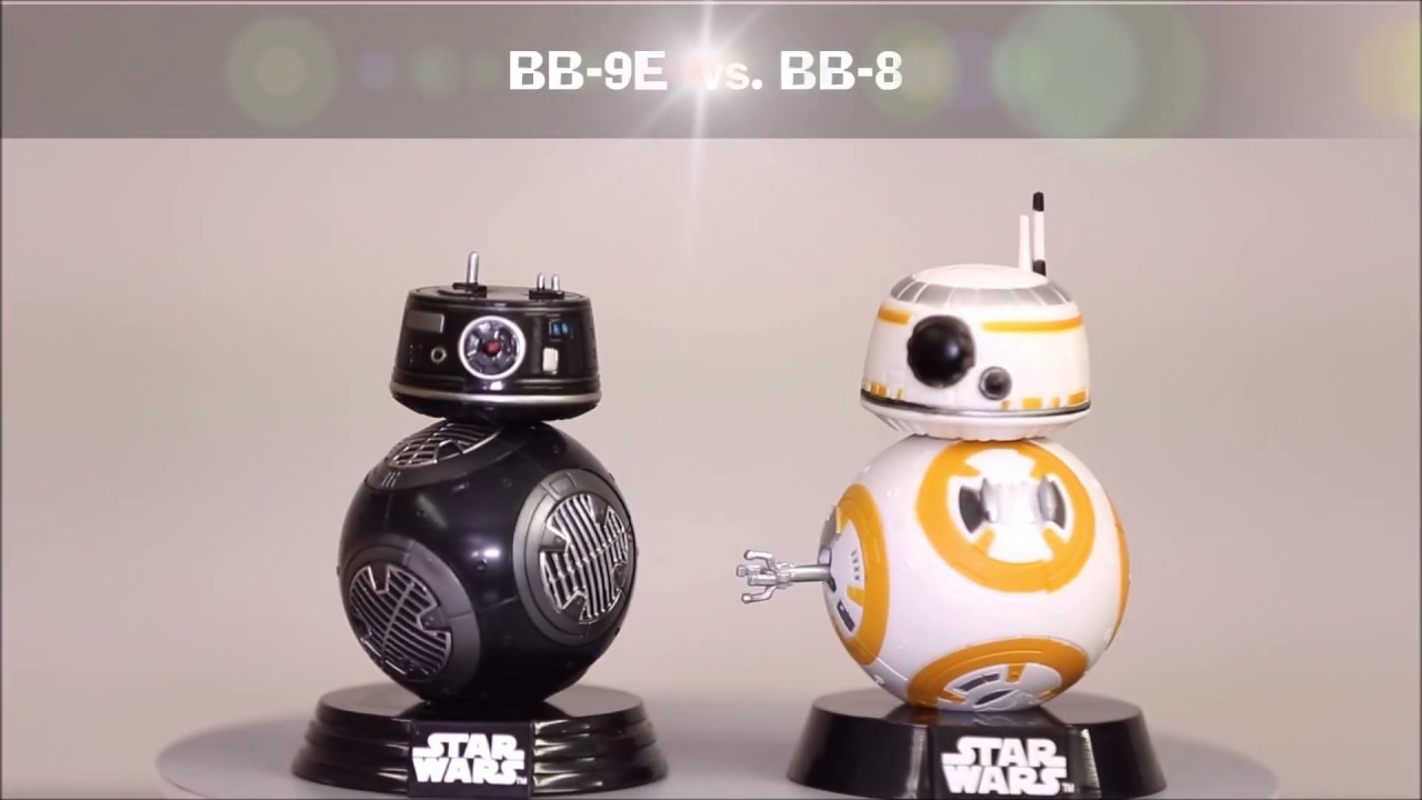 360 VIEW Funko Pop BB-8 vs. BB-9E #bb8 #bb9e #bb8funko #funkodroid # ...
