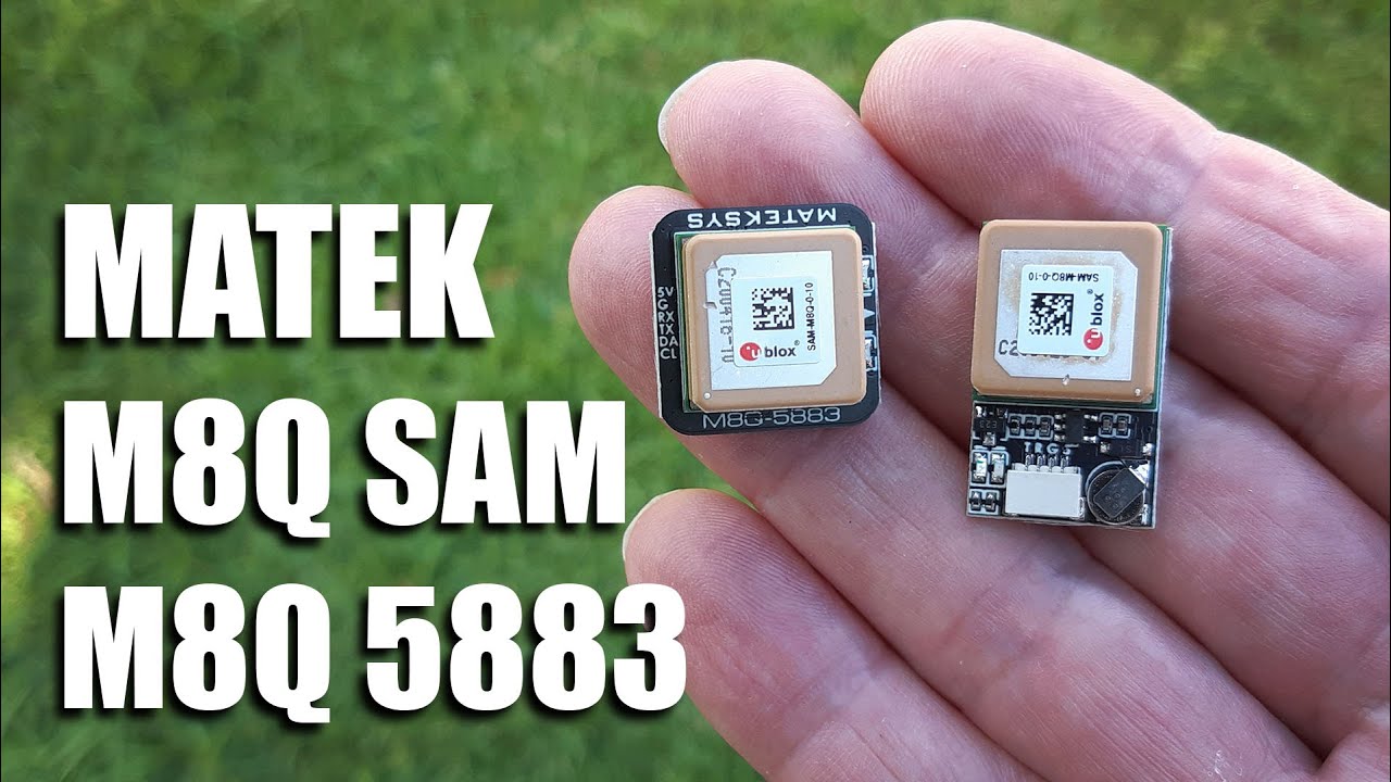 Matek SAM / QMC5883 GPS - YouTube