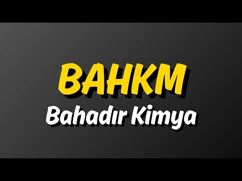 BAHKM Hisse Analizi | Bahadır Kimya Sanayi A.Ş. Geleceği, Yorum ve Teknik Görünüm