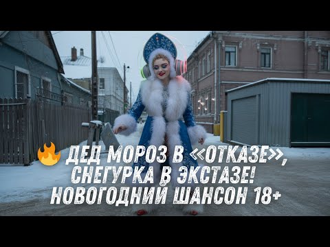 🔥 Дед Мороз в «отказе», Снегурка в экстазе! Новогодний Шансон 18+