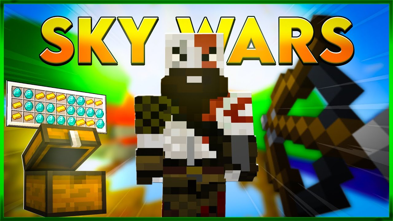 SKYWARS e BEDWARS no MINECRAFT BEDROCK em LIVE!!!! - YouTube