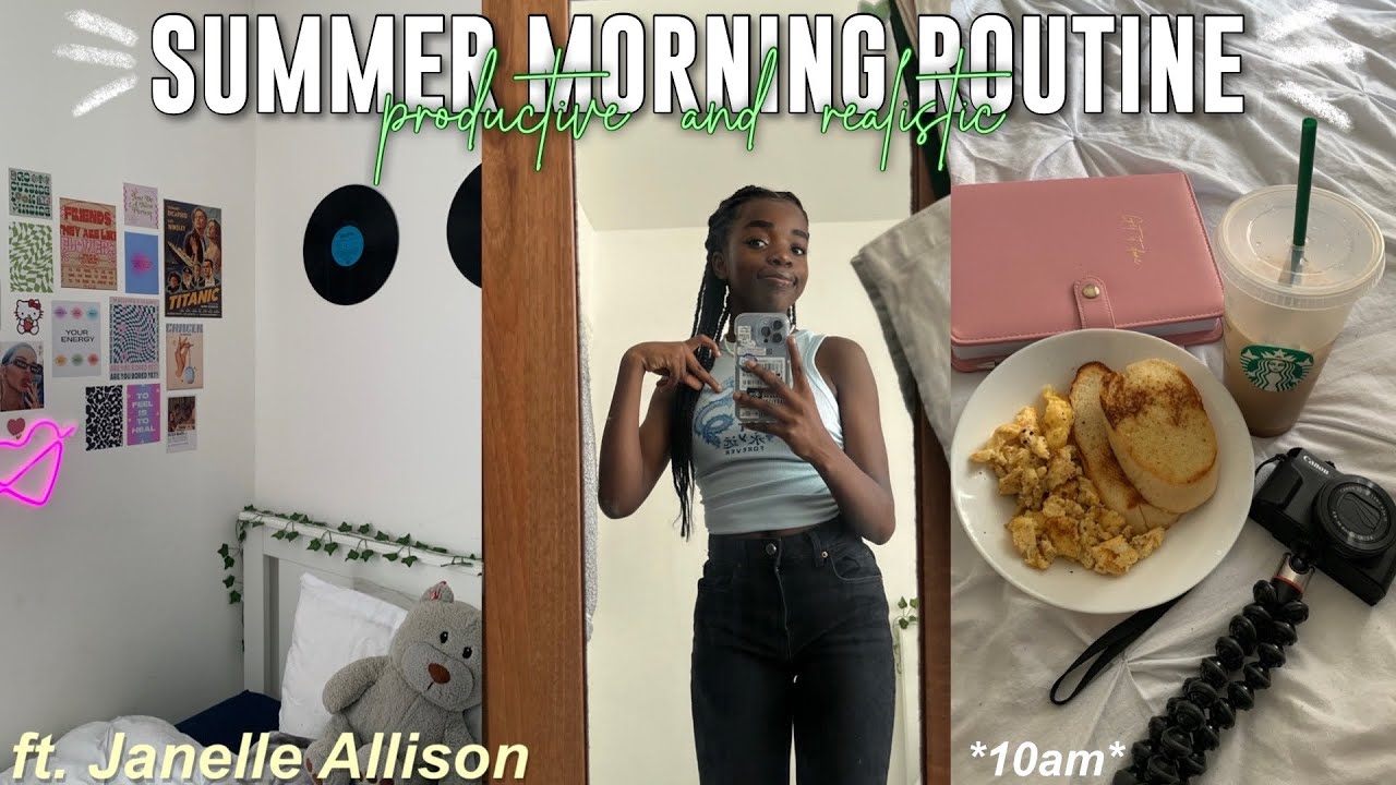 SUMMER MORNING ROUTINE 2022! *10am* - YouTube