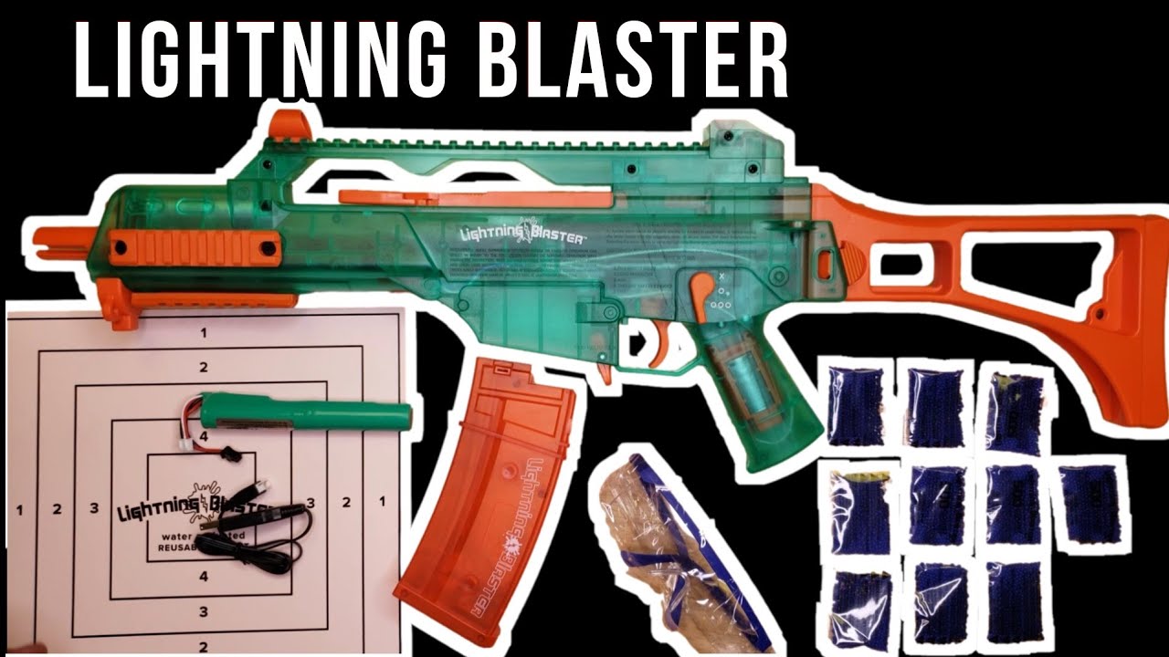 What's In The Box?! LIGHTNING BLASTER Gel Blaster Unboxing & Review ...