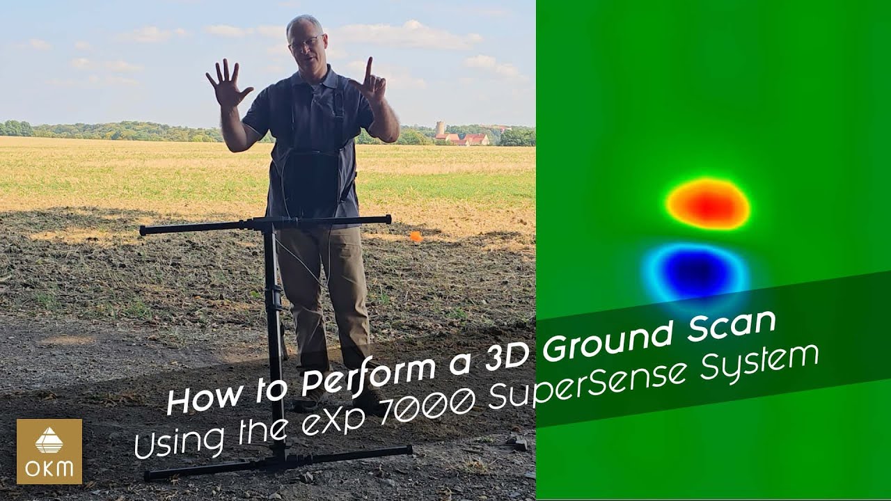 Mastering 3D Ground Scanning with the SuperSense System 🔍 OKM eXp 7000 ...