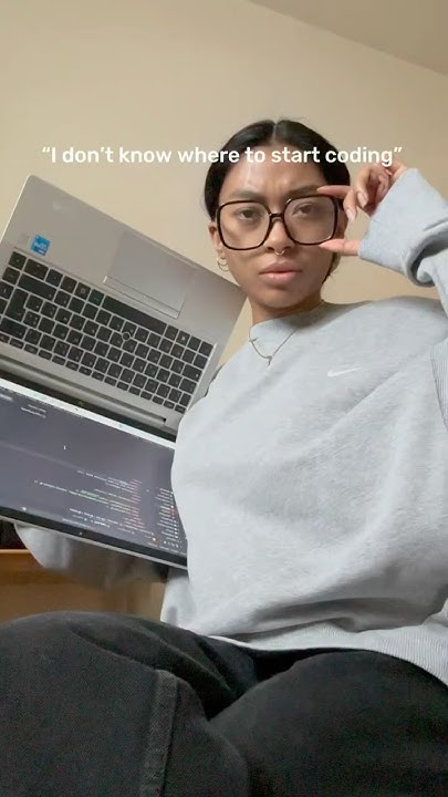 “I don’t know where to start coding” #codingtips #learncoding #collegelife #womenintech - YouTube