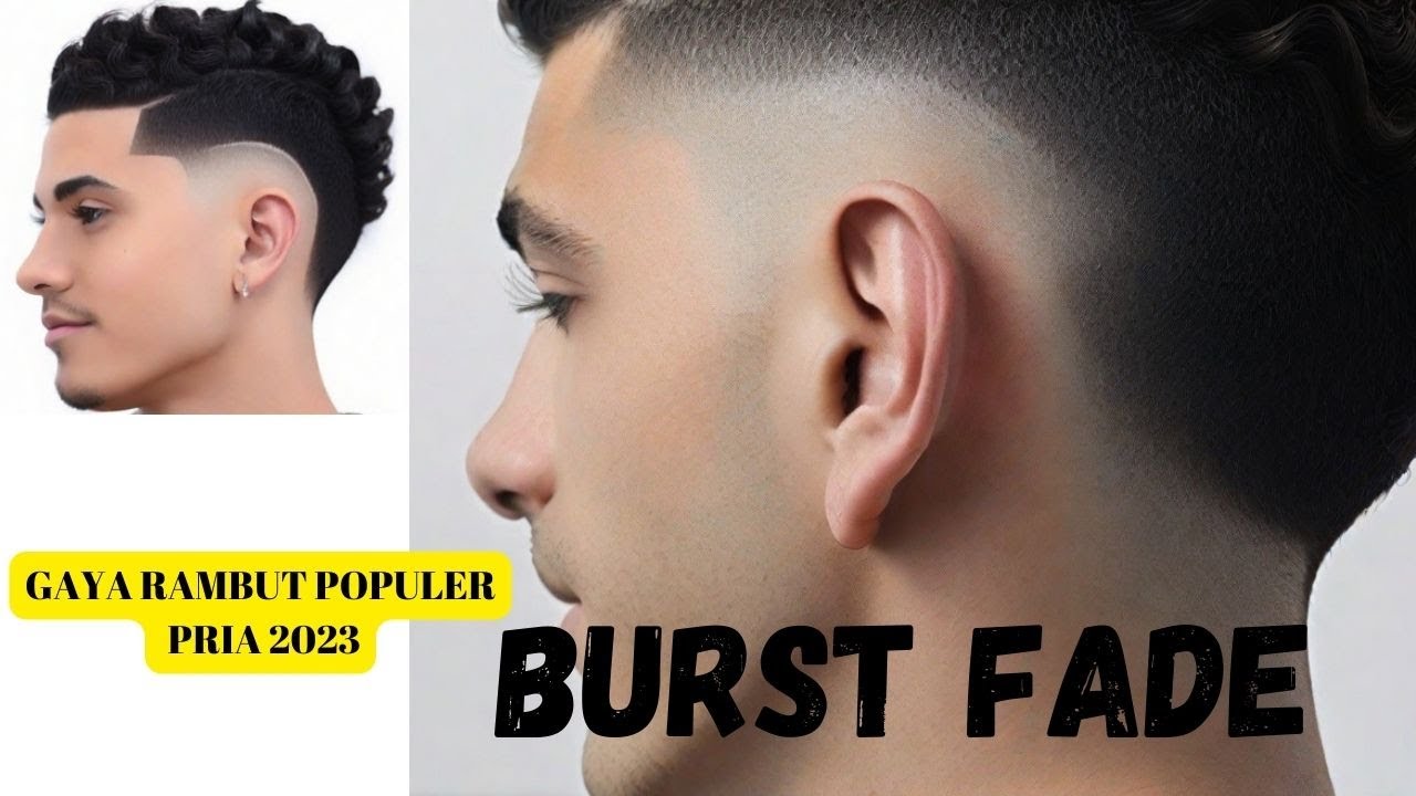 Desain Dan Ide Potongan Rambut Untuk Pria 2023 | Gaya Pria burst fade ...