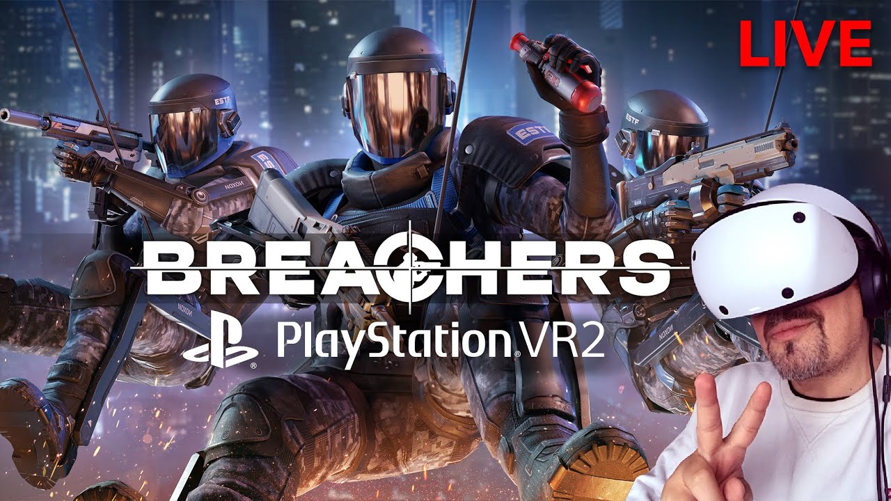 Playstation VR2 - Breachers / VR lets play / live - YouTube