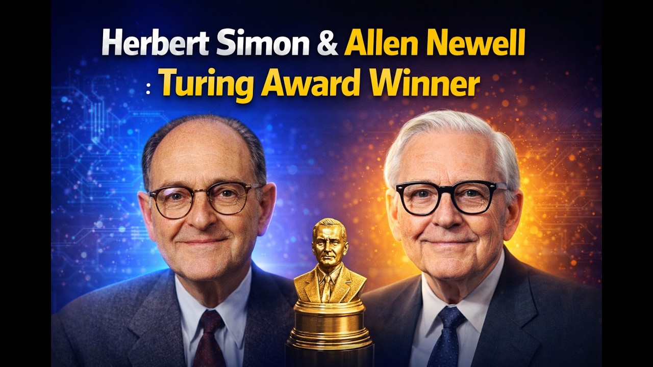 Turing Award Series | Herbert Simon & Allen Newell | Episode-11 - YouTube