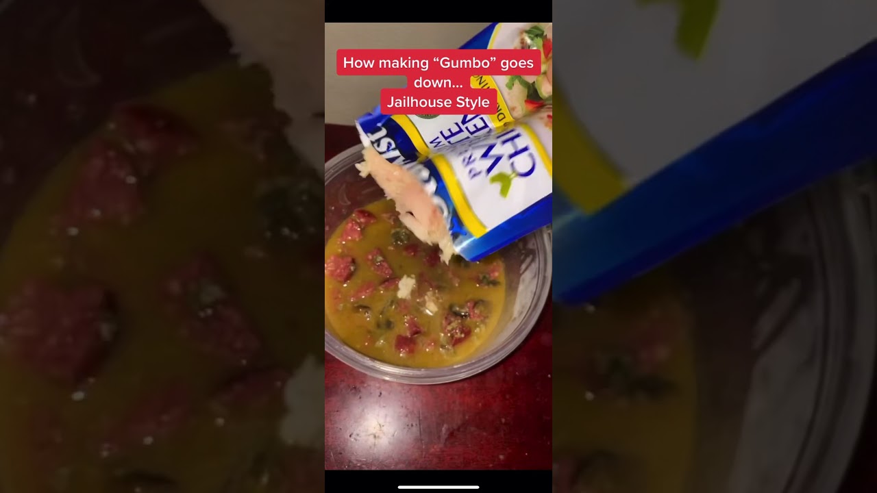 Jailhouse Style - Gumbo Soul food! Who likes gumbo? #FYP #Dpeezy2099 # ...