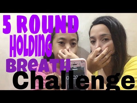5 round holding breath challenge|mother and daugther| - YouTube