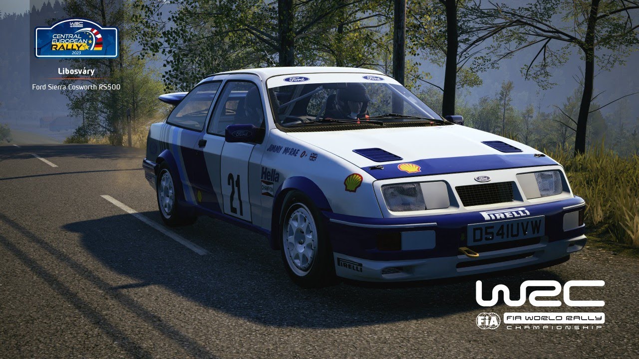 EA SPORTS WRC | FORD SIERRA RS500 | EUROPAN CENTRAL RALLY - Libosvary ...
