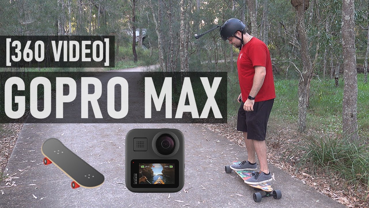 GoPro Max [360 Video] - Electric Skateboard Test | DansTube.TV - YouTube