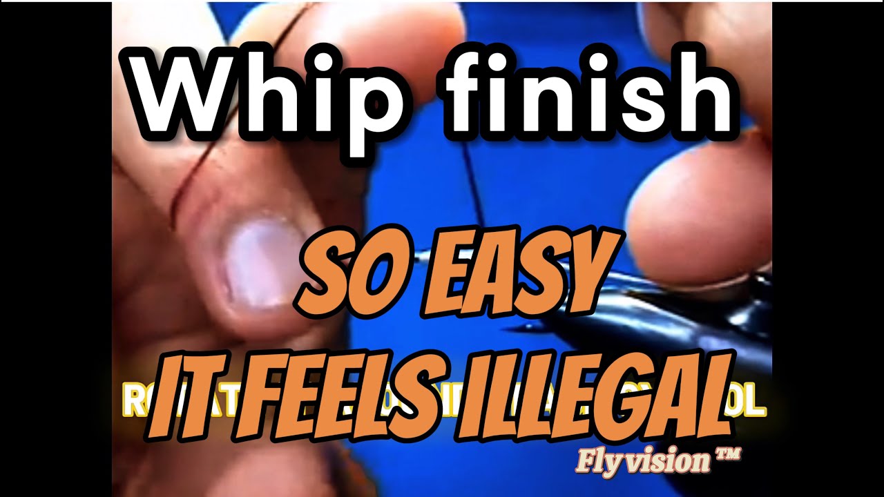 How to Whip Finish a Fly by Hand | Fly Vision™ by Johnny Utah ...