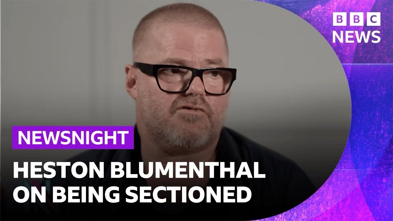 Celebrity chef Heston Blumenthal on being sectioned by his wife and ...