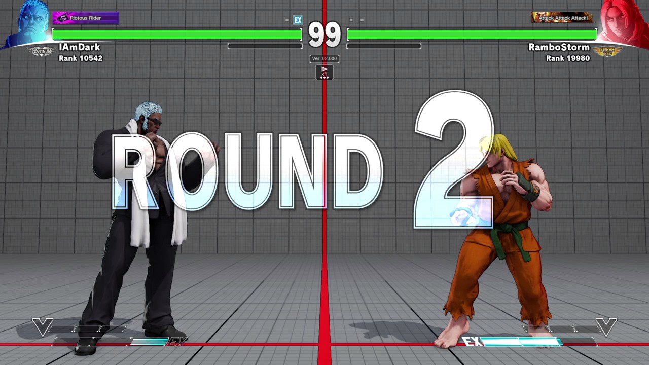 Street Fighter V Ken vs IAmDark Urien crazy Aegis Reflector - YouTube