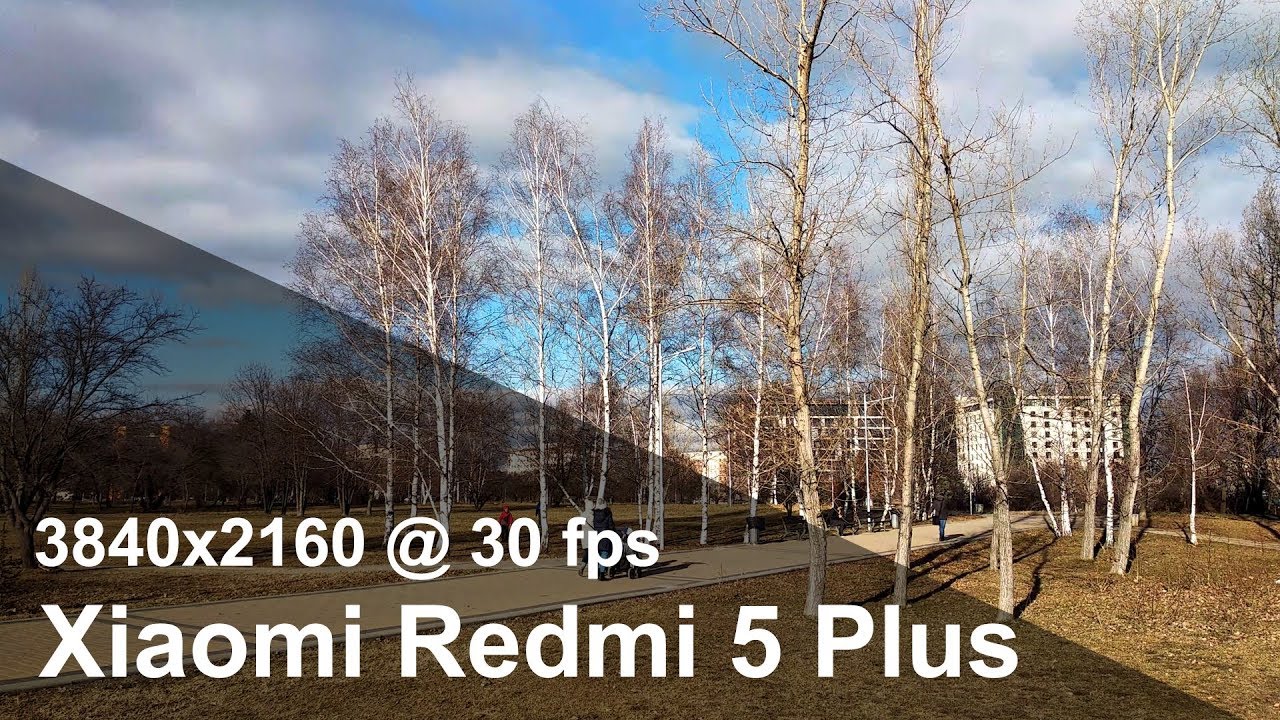 Xiaomi Redmi 5 Plus - 4K (2160p) camera video sample