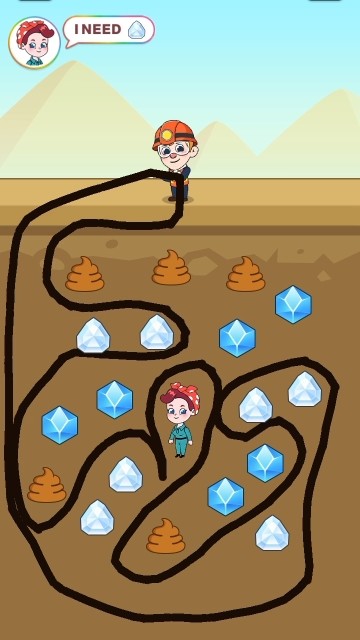 I collect all ice cubes pull the Gold games - YouTube