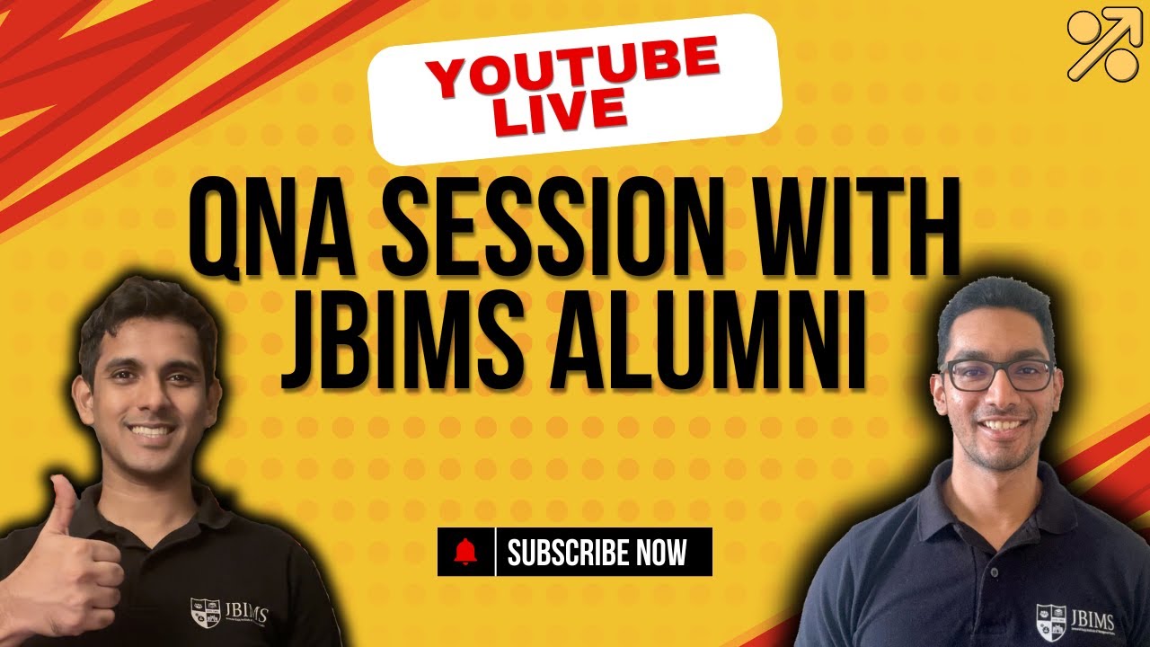QnA Session with JBIMS Alumni | Target MBA CET 2025 - YouTube